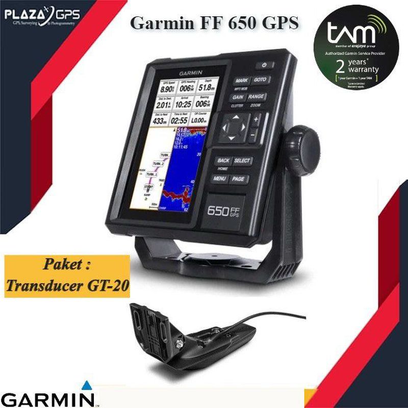 FishFinder Garmin 650 GPS Transducer GT20-TM