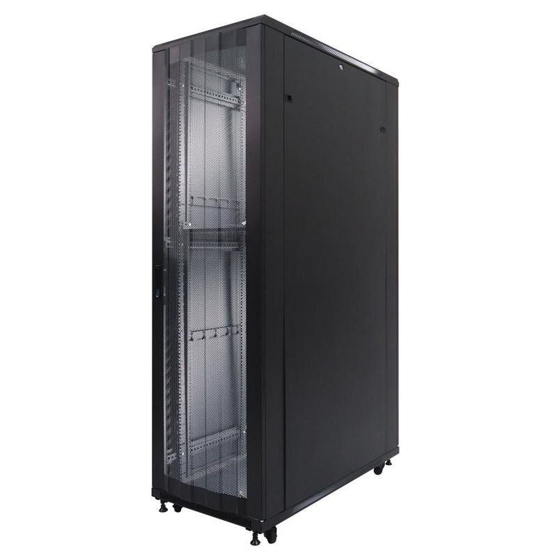 INDORACK IR11542P Standing Close Rack 42U Perforated Door