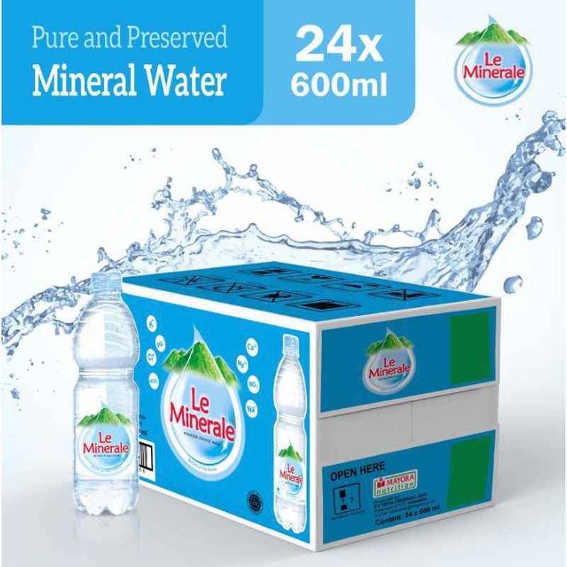 LE MINERALE 600ML