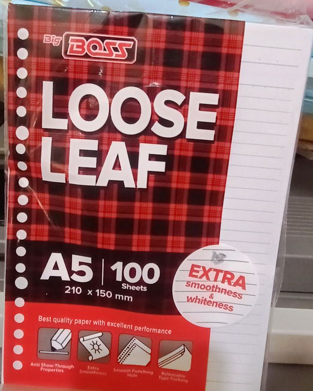 ISI KERTAS BINDER KAMPUS UKURAN A5