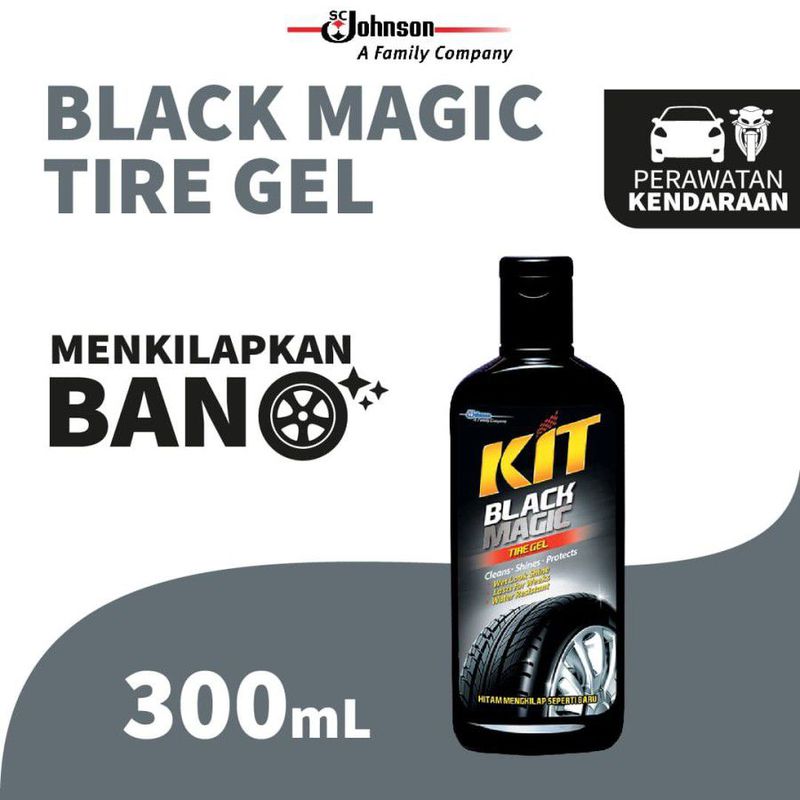 Kit Black Magic Tire Gel 300mL