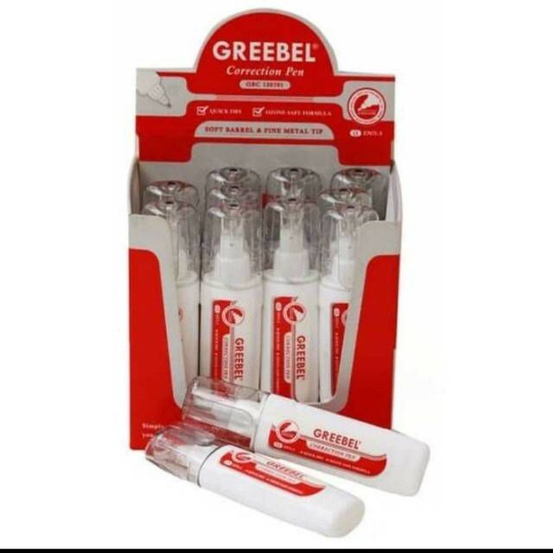Tipe-X I Correction Pen Greebel I 12 Pcs