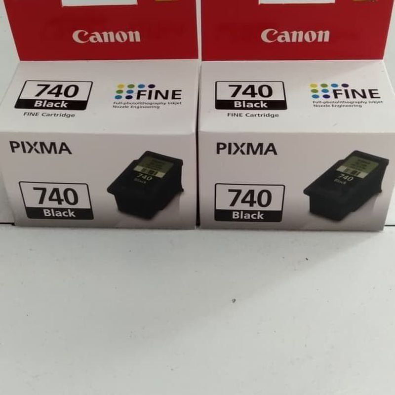 Tinta Cardridge Canon Pixma 740 Hitam