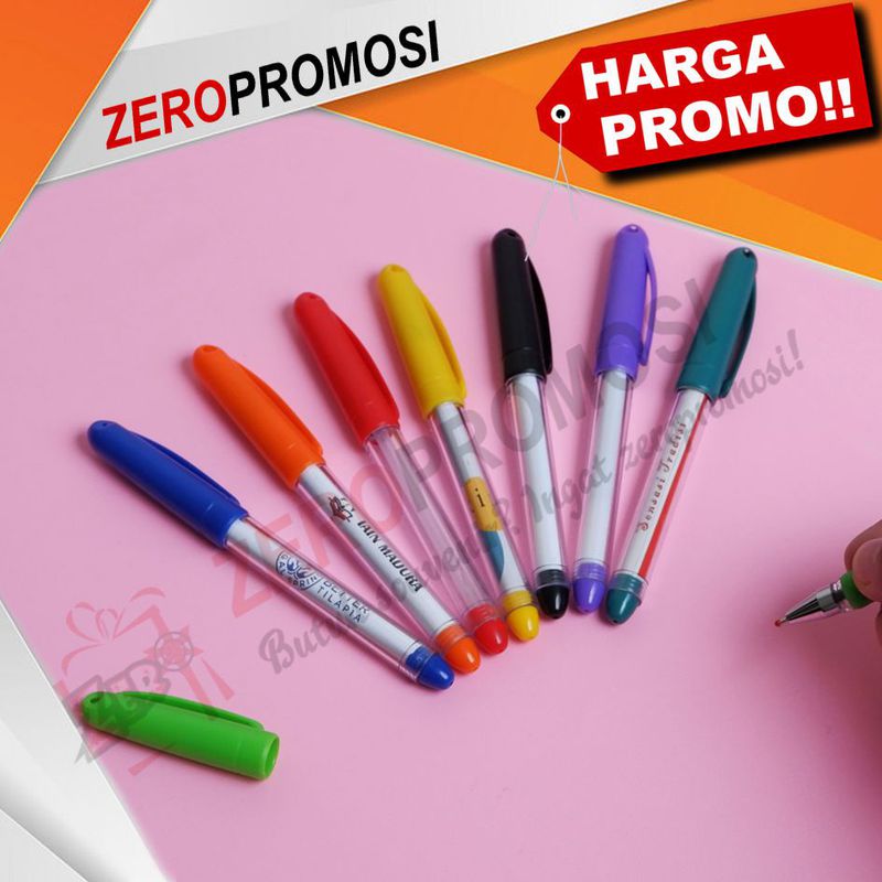 Jual Souvenir pen insert stiker tinta jell