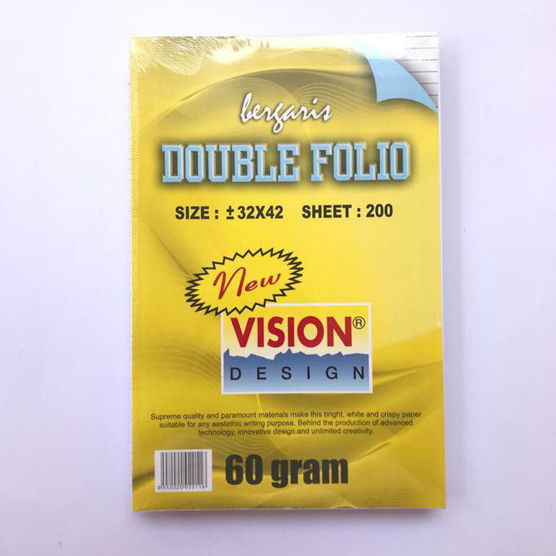 Kertas Dobel Folio Isi 200 Sheet