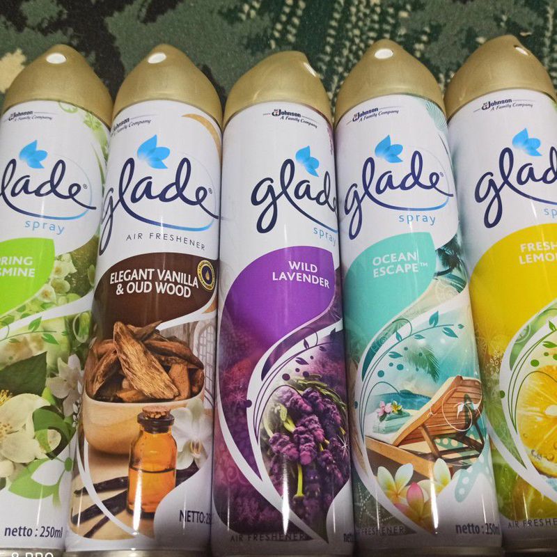 GLADE AEROSOL AIR FRESHENER 250ML