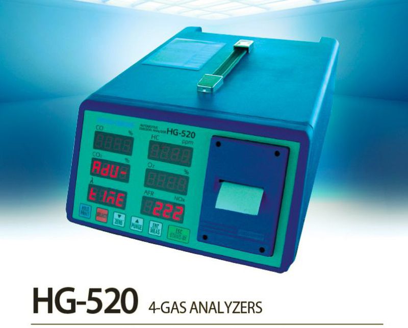Gas Analyzer (Gasoline Emission Analyzer) - HG520