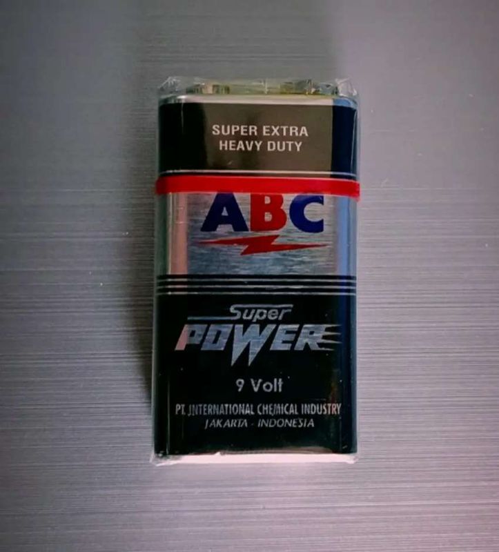 BATU ABC 9 VOLT / BATU PANASONIC 9 VOLT - ABC 9V
