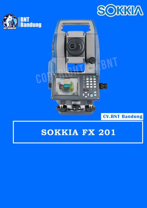 Total Station Sokkia FX 201