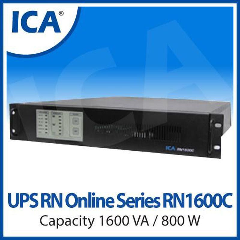 UPS ICA RN1600C ( RACK MONT ) 1600 VA 800 WATT