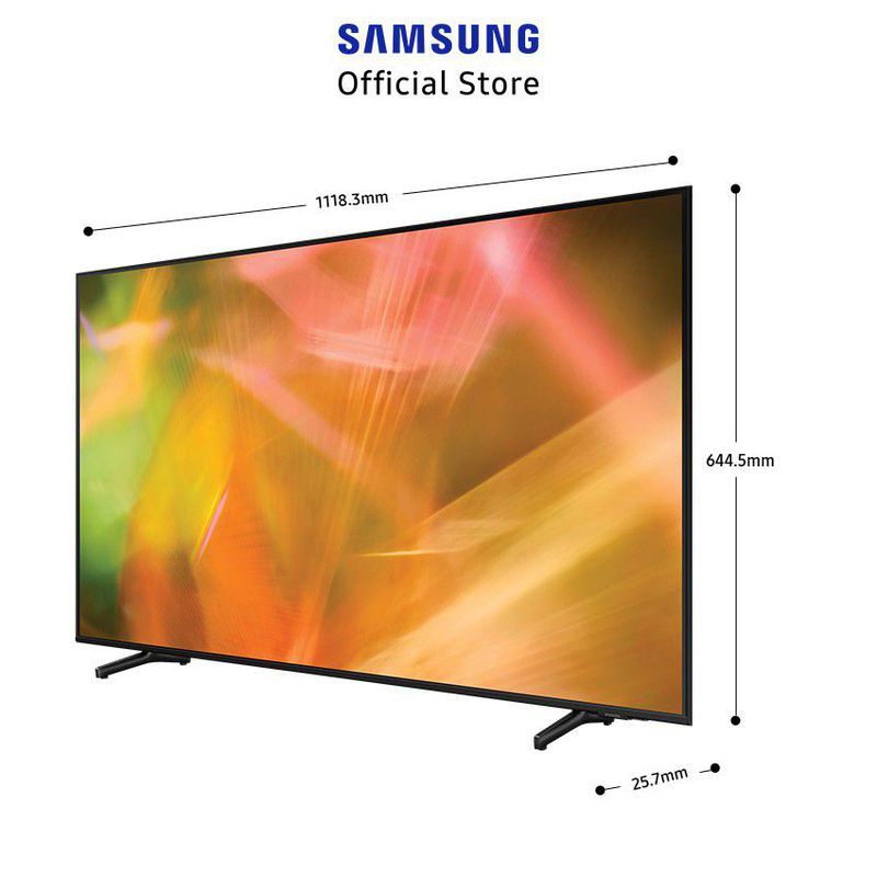 SAMSUNG 50" Crystal UHD 4K Smart TV AU8000