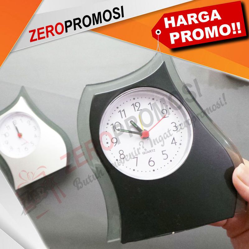 Produk Jam Meja Unik JMP-205 Custom Logo Untuk Souvenir