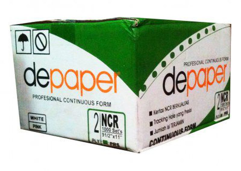 Kertas Continuous Form 2 ply 9,5 x 11
