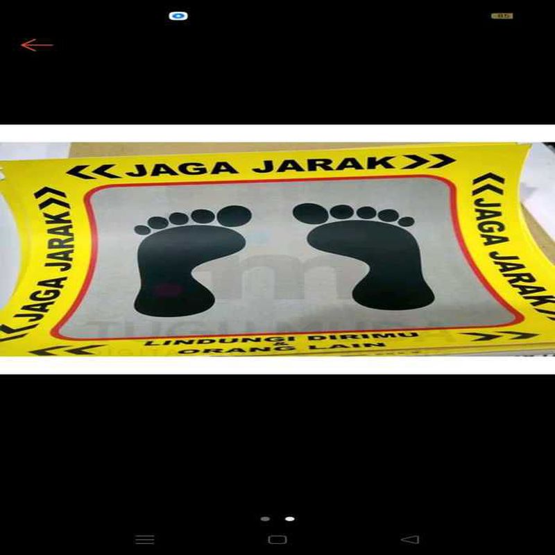 Sticker Kaki 30cm x 30cm