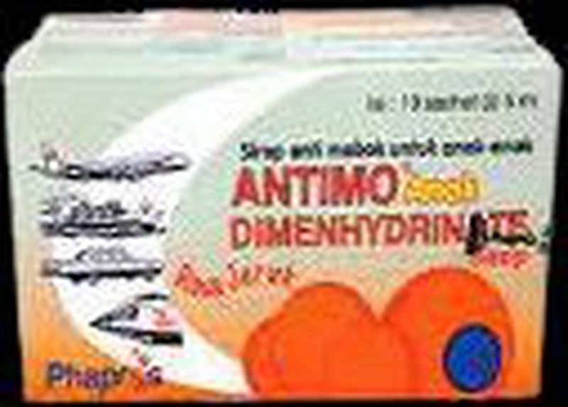 Antimo 1 box isi 10 5ml Rasa Jeruk Stawberry