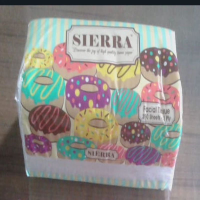 Tissue Pulpies Sierra 250 Sheet - 48 Pack (1 Dus)