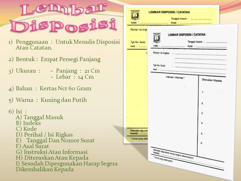 Cetak Buku Disposisi