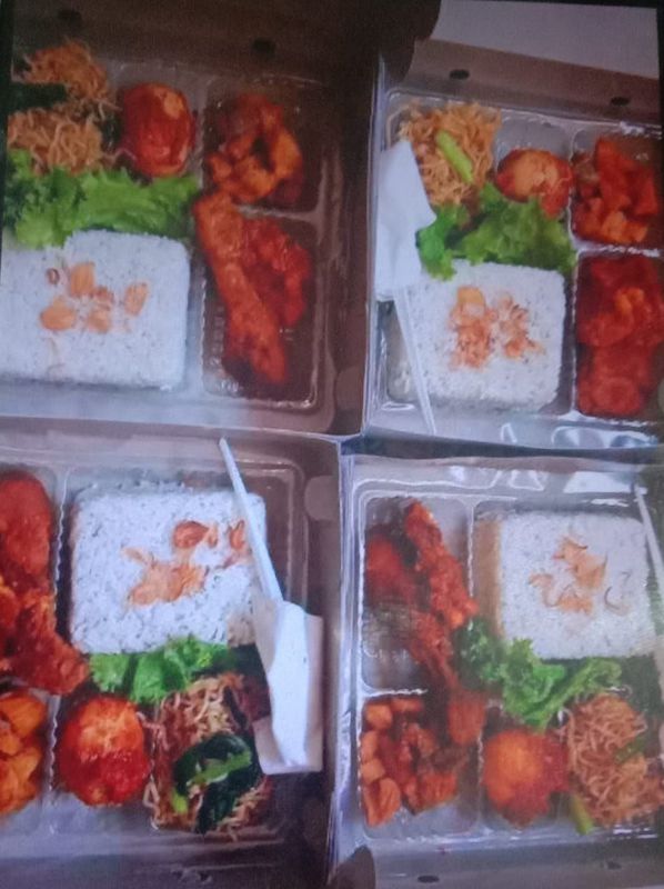 Nasi Kotak : Nasi Campur by Rio Catering