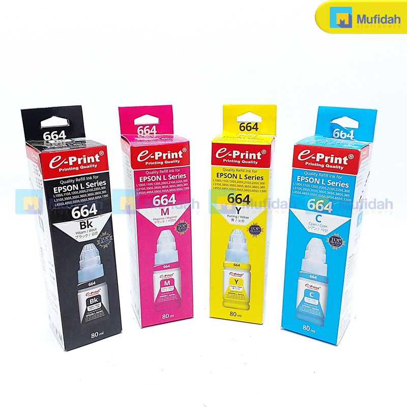 Tinta Print 664 Epson E-Print - Tinta - Biru