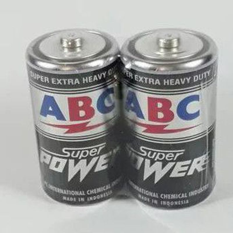 ABC Batu Baterai Biru Besar 1,5 V