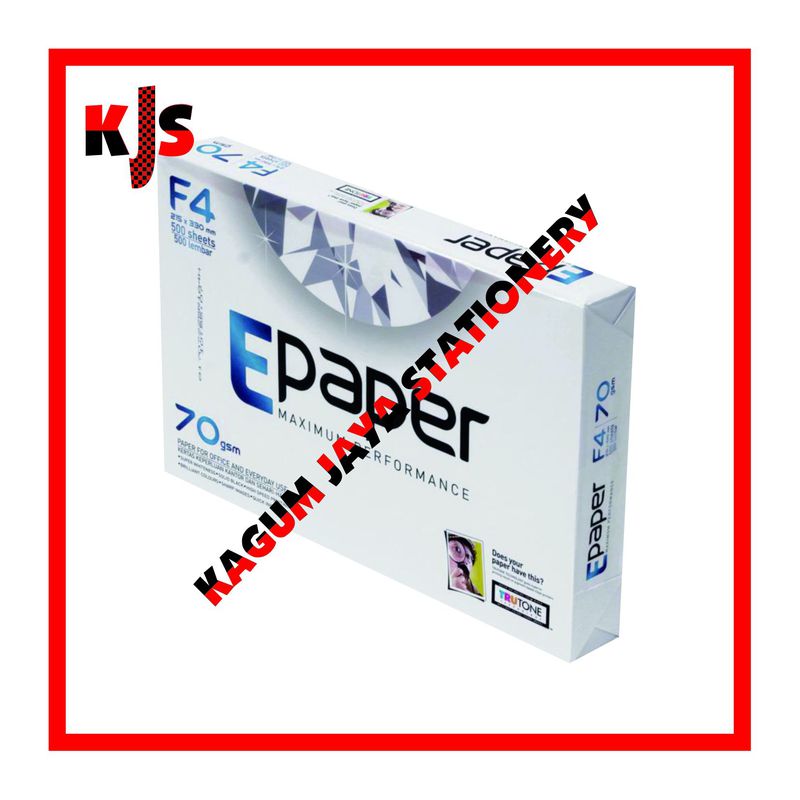 KERTAS HVS 70 GSM F4 E PAPER - KJS 021