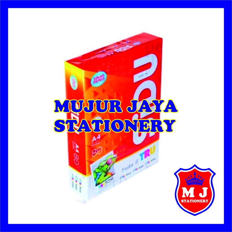 KERTAS HVS 80 GSM A4 SINAR DUNIA - MJS 011