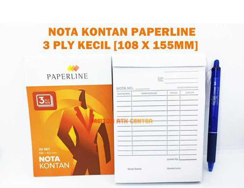 PAPERLINE NOTA KONTAN KECIL 3 PLY
