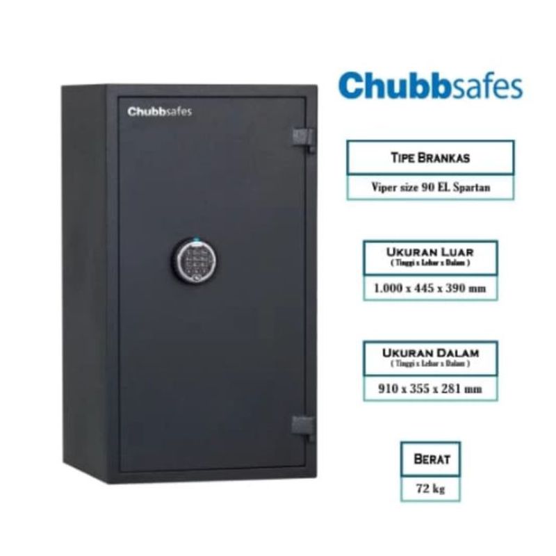 BRANDKAS CHUBBSAFES VIPER 90 EL