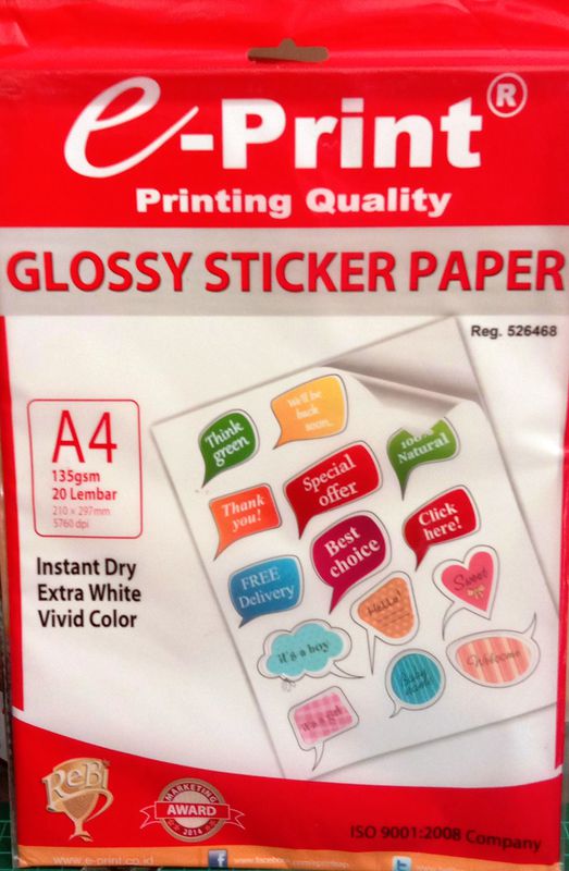 KERTAS STICKER