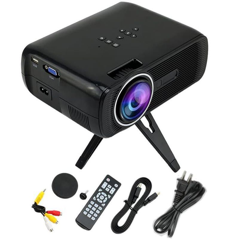 Mini Proyektor TerlarisLed Projector T22 2000 Lumens