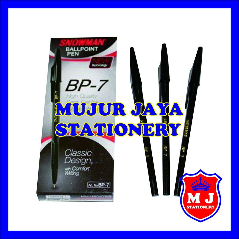 BALLPOINT TUTUP BP-7 SNOWMAN - MJS 454