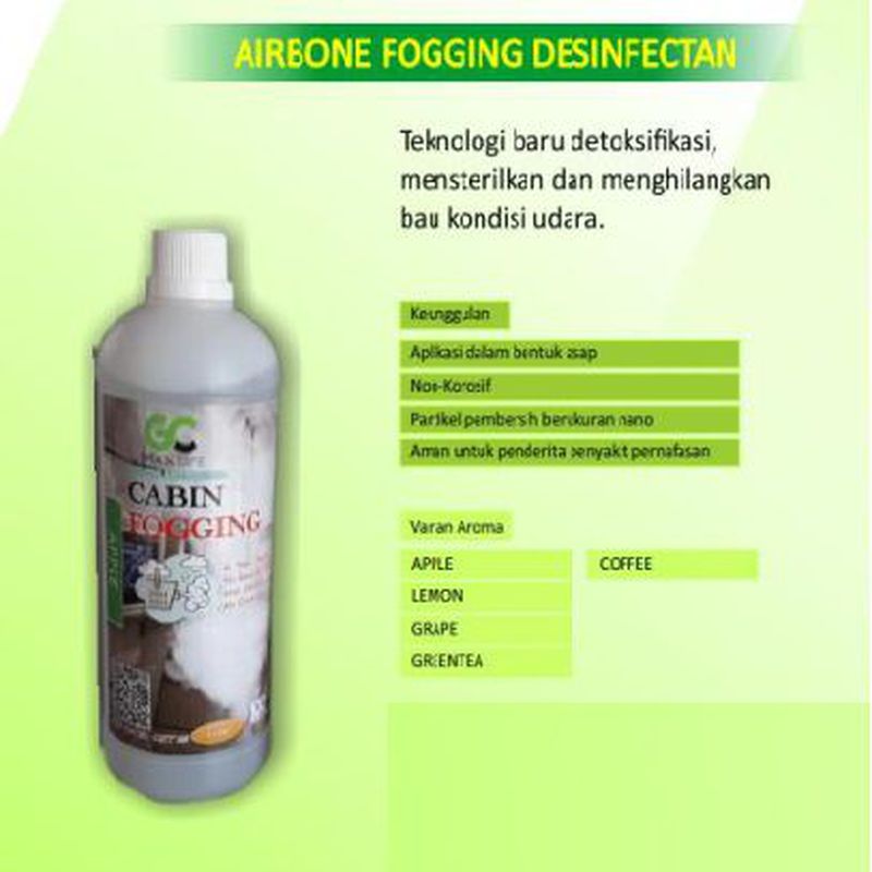 GC MAXILIFE DESINFEKTAN FOGGING ( 1 Liter ) - Lemon
