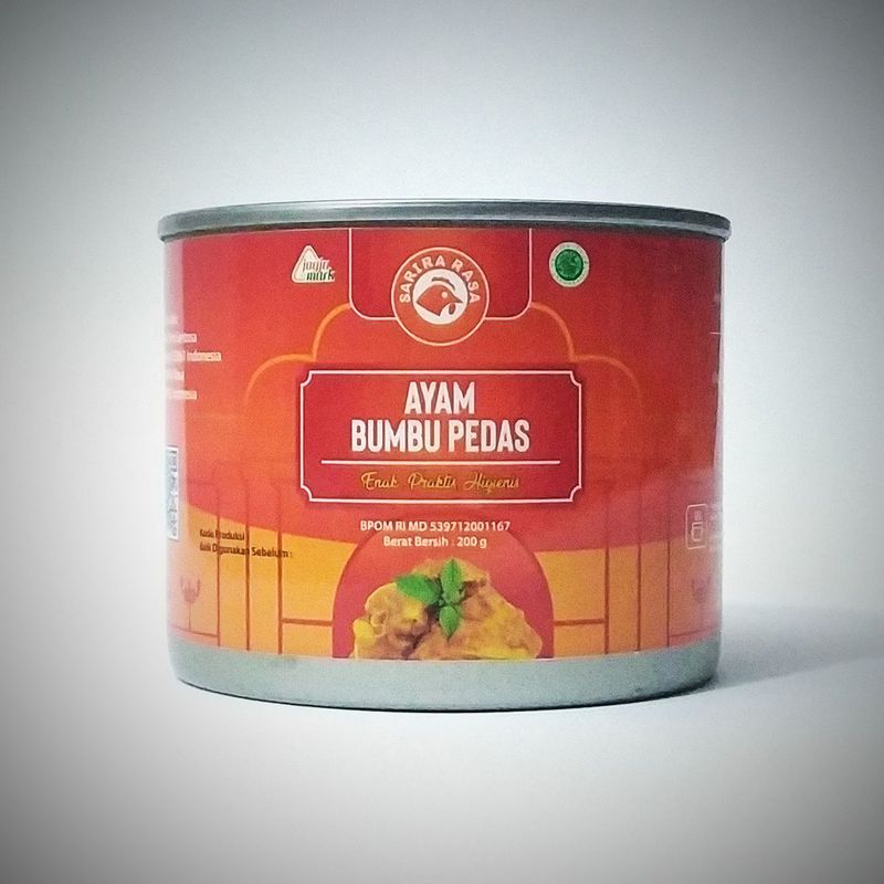 Ayam Bumbu Pedas Kaleng