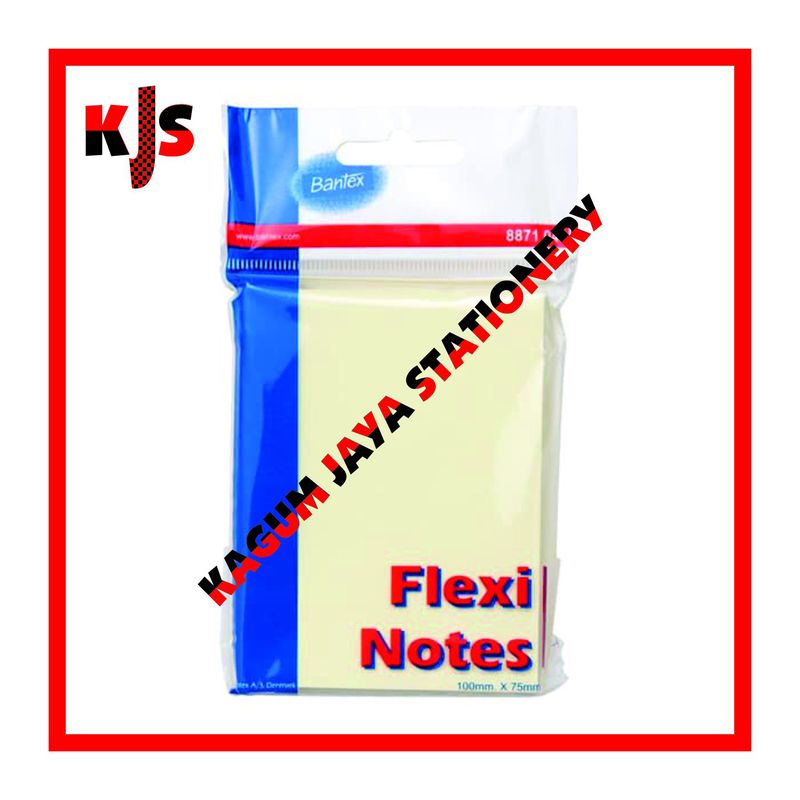 POST IT / FLEXI NOTES 100X75 (657) BANTEX - KJS 164