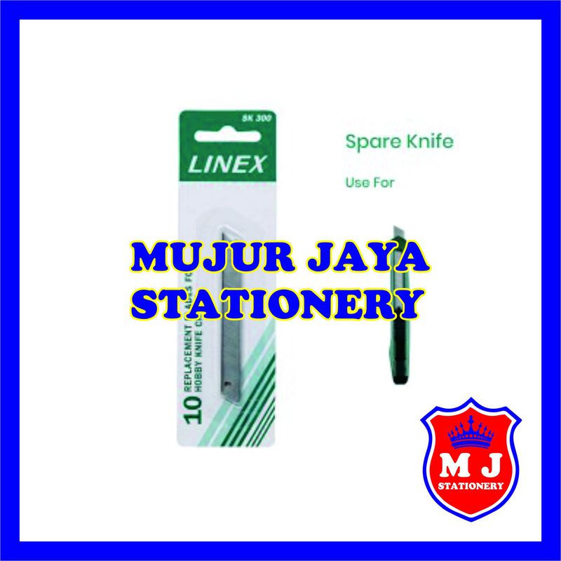 ISI CUTTER KECIL (10PCS) LINEX - MJS 192