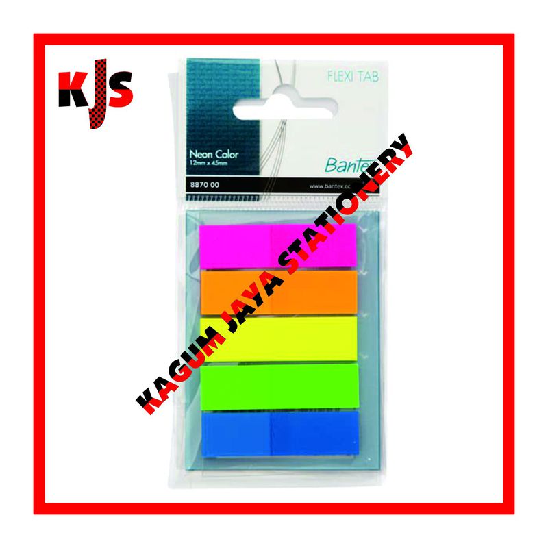 FLEXI TAB 5 COLOR BANTEX - KJS 165