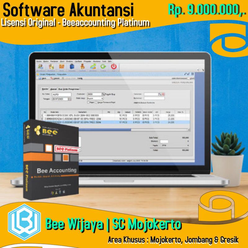 Beeaccounting Platinum - Software Akuntansi & Kasir - Produksi & Manufaktur (Lisensi Original ...