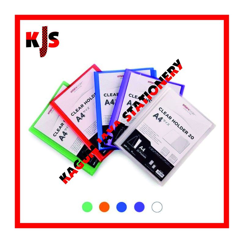 CLEAR HOLDER A4 40 LBR - KJS 275