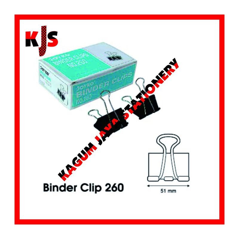 BINDER CLIP 260 JOYKO - KJS 320