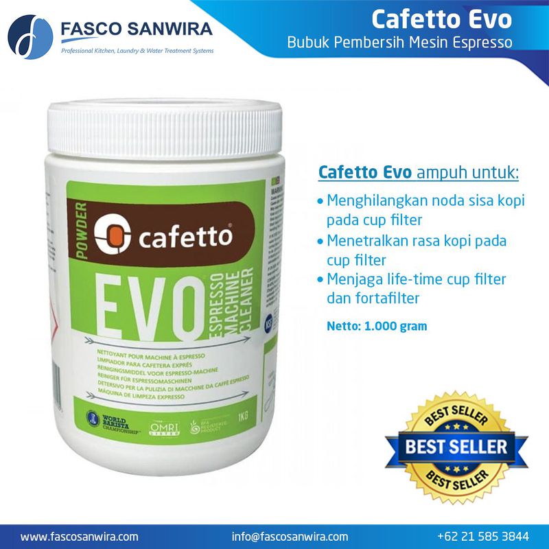 Detergent Cafetto Evo 1000g