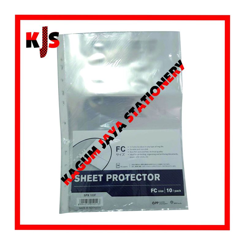 SHEET PROTECTOR F4 - KJS 307