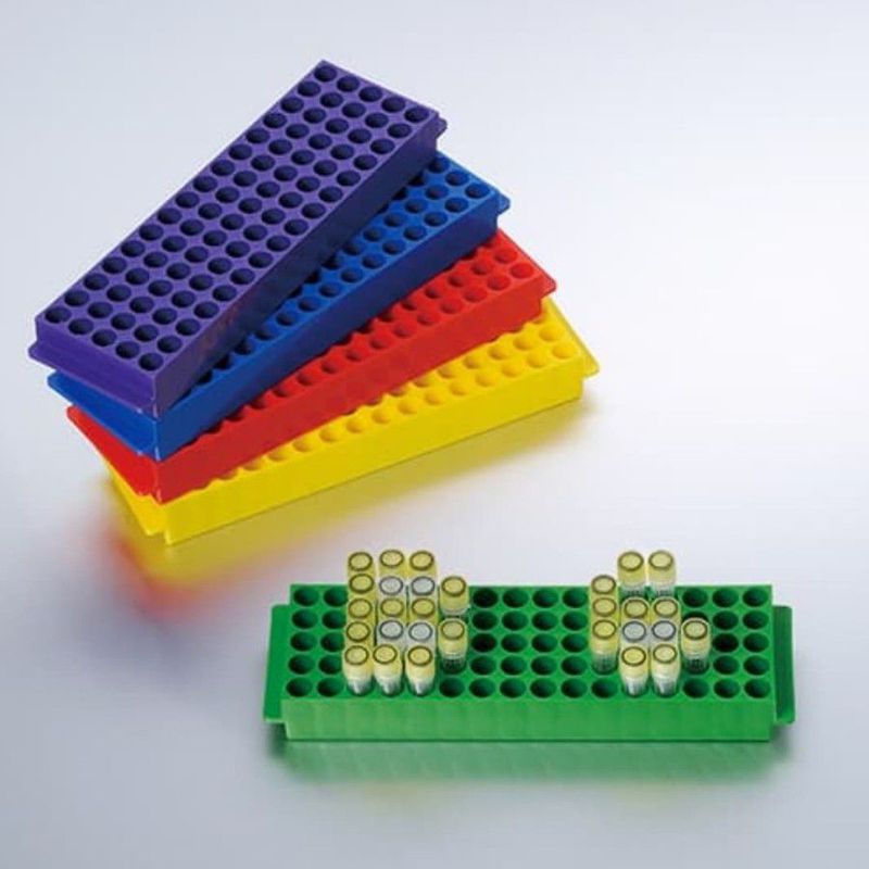 Bioseen Rack 80 well for 0.5 and 1.5 ml without cover /lids