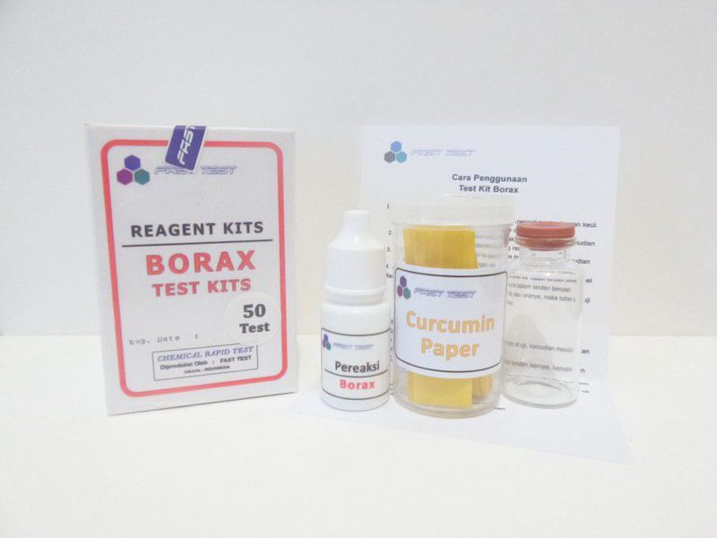 Test Kit Boraks (Borax), Alat Untuk Menguji Kandungan Borak