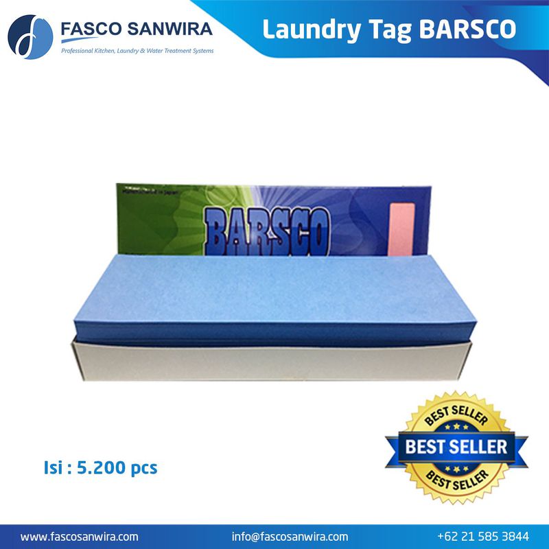 Barsco Dry Mark Tag - Marker Laundry Paper Tag