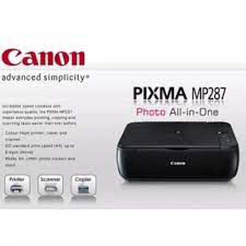 CANON MP 287 PRINT - SCAN - COPY MODIF