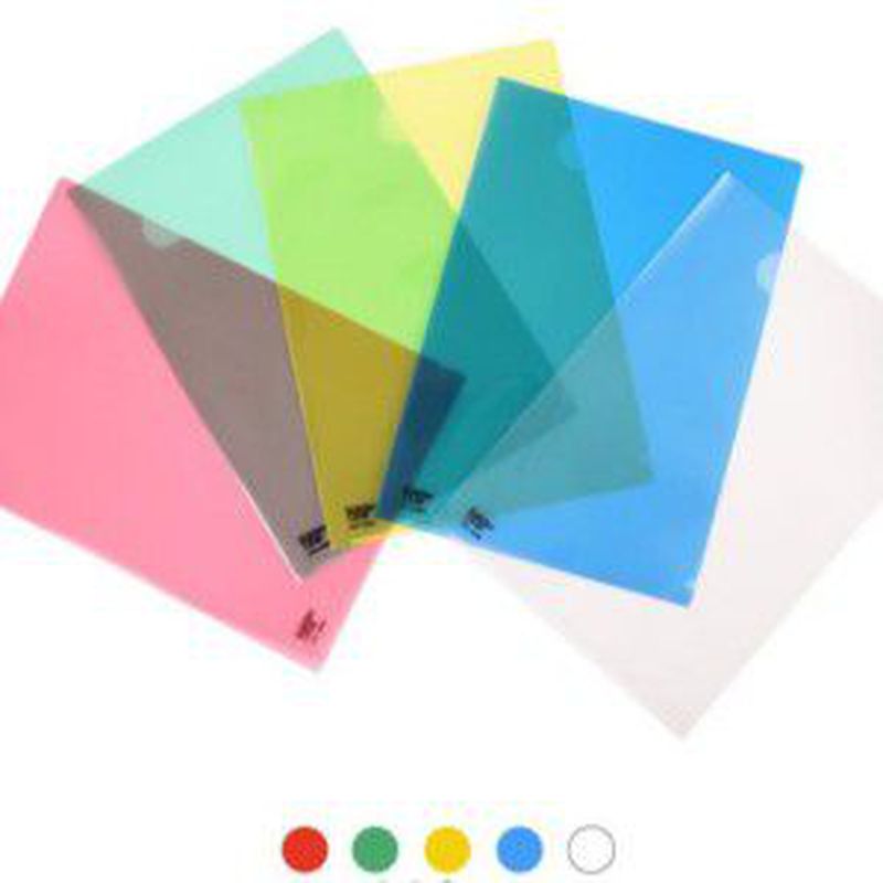 Stopmap Plastik Transparan | MAP L FOLIO - Hijau