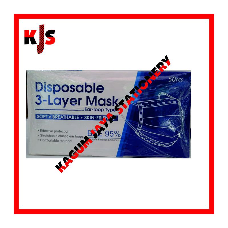 MASKER (3PLY ISI 50) NON BRAND - KJS 702