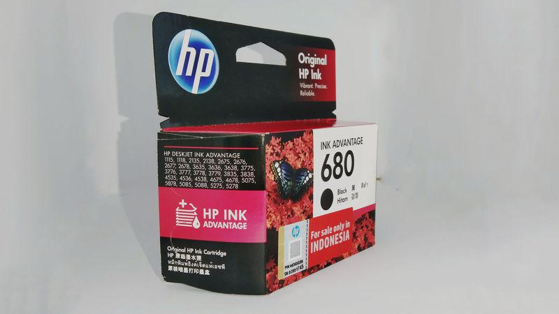 Original Cartridge HP Ink Advantage 680 BK