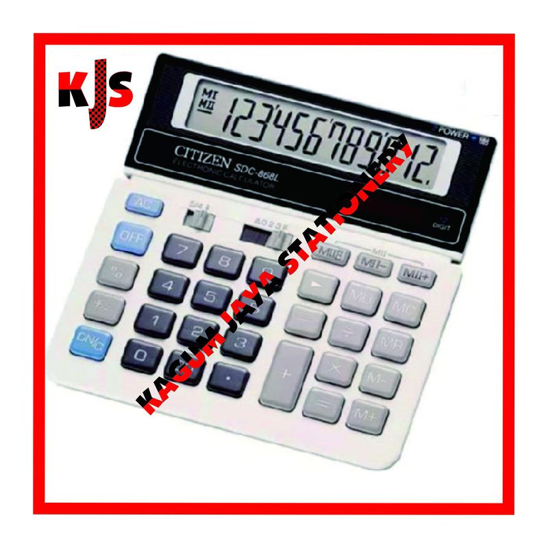 KALKULATOR 12 DIGIT CITIZEN SDC 868 L - KJS 435