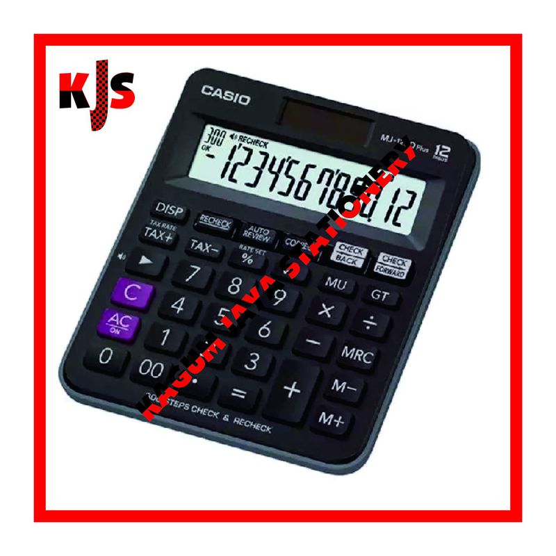 KALKULATOR 12 DIGIT CASIO DJ 120 D PLUS - KJS 428